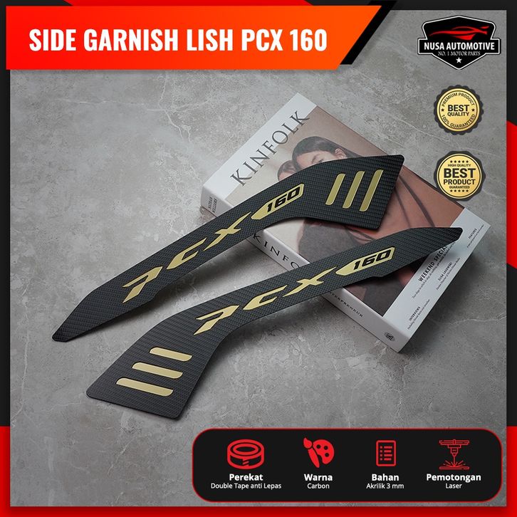 COVER GARNISH SAMPING PCX 160 SIDE DECK PAD PCX 160 GARNISH PCX 160 ...