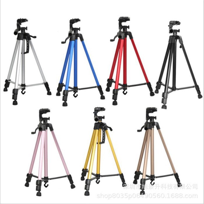 NEW TRIPOD WARNA 360 DERAJAT 3366 1.4 M/TRIPOD COLOR 3366 CAMERA ...