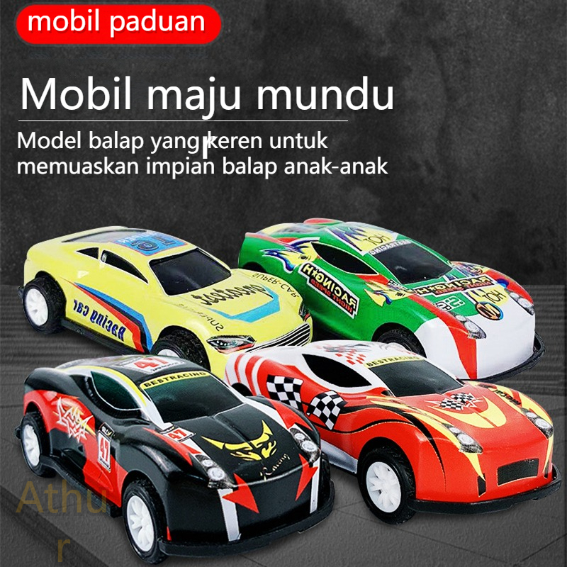 21PCS MAINAN ANAK LAKI TAHAN TERHADAP JATUH PULLBACK RACING MOBILAN ...