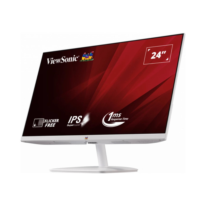 MONITOR LED VIEWSONIC VA2432-H-W 24" IPS 1080P 100HZ WHITE VGA HDMI ...