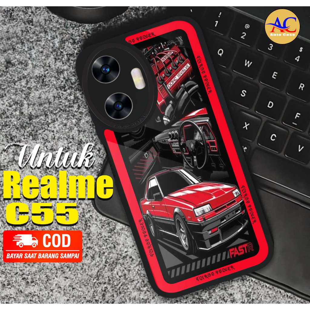 Case Realme C55 Auto Case [ MBL ] Softcase Realme C55 Casing Hp ...