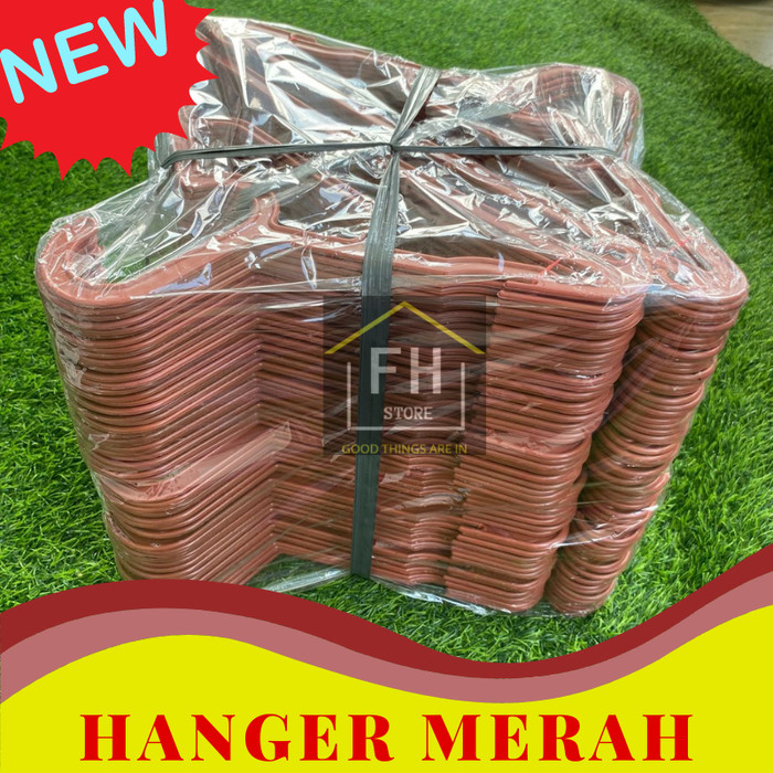 HANGER PLASTIK HITAM LAUNDRY LUSINAN, HANGER LAUNDRY - HITAM