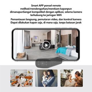 Spy camera mini wifi baterai internal fhd 2mp kamera cctv mini tersembunyi tanpa kabel / spy cam ...