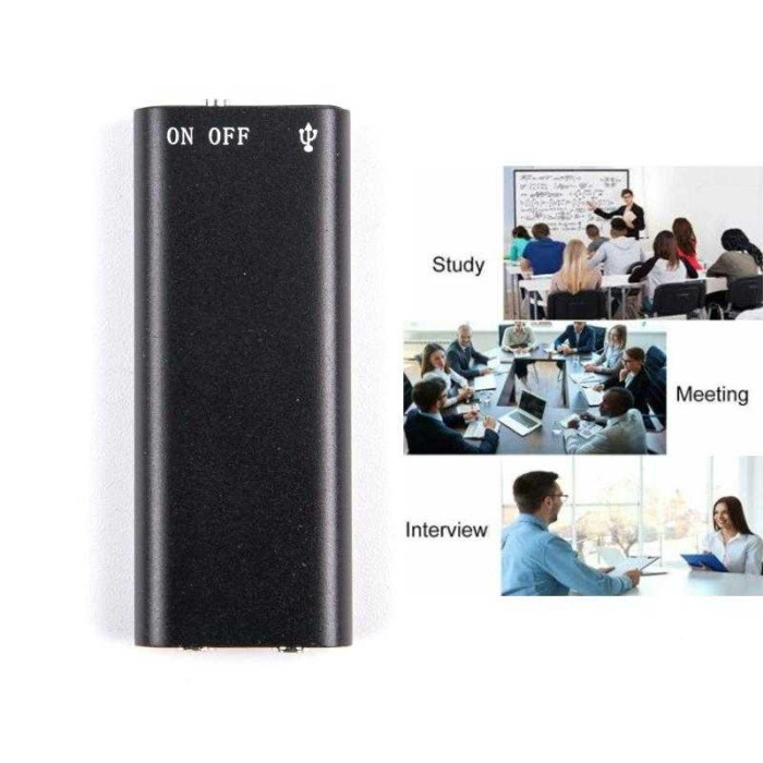 MEGAPHONE VOICE RECORDER MINI DIGITAL / ALAT PEREKAM SUARA HYPERBOLIC ...