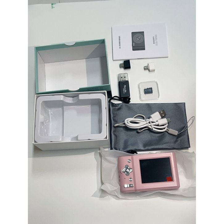 KAMERA DIGITAL POCKET CAMERA FORTBALE 32GB 44MP LAYAR KECIL IPS 2.7K ...