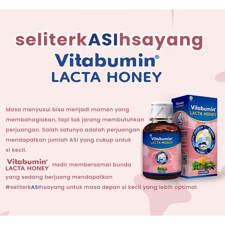 Vitabumin Lacta Honey - 130ml Vitabumin