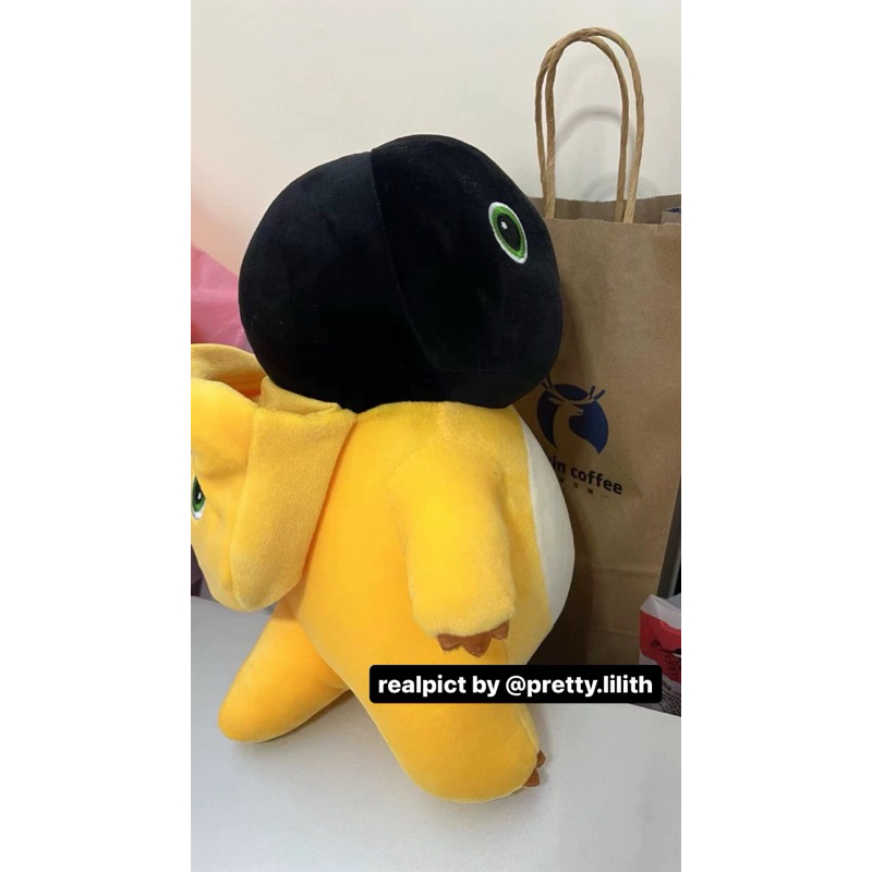 Boneka Nailong / Nai Long Little Milk Dragon Hitam - Plush Toy Lucu dan ...