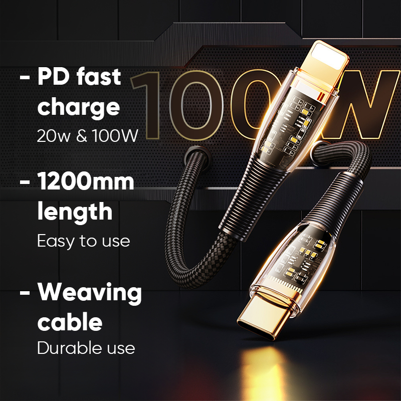 MOFII X REMAX 100W PD FAST CHARGING CABLE TYPE C TO TYPE C 20W TYPE C TO LIGHTNING