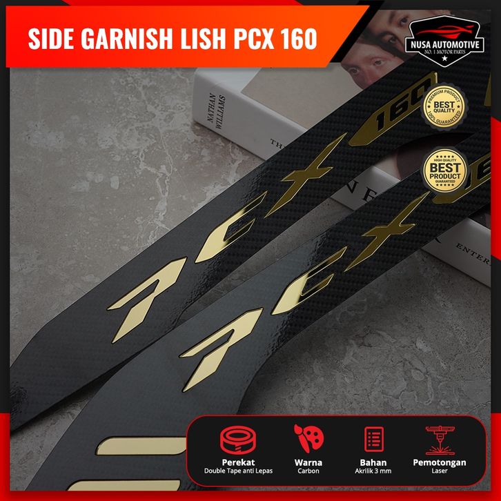 COVER GARNISH SAMPING PCX 160 SIDE DECK PAD PCX 160 GARNISH PCX 160 ...
