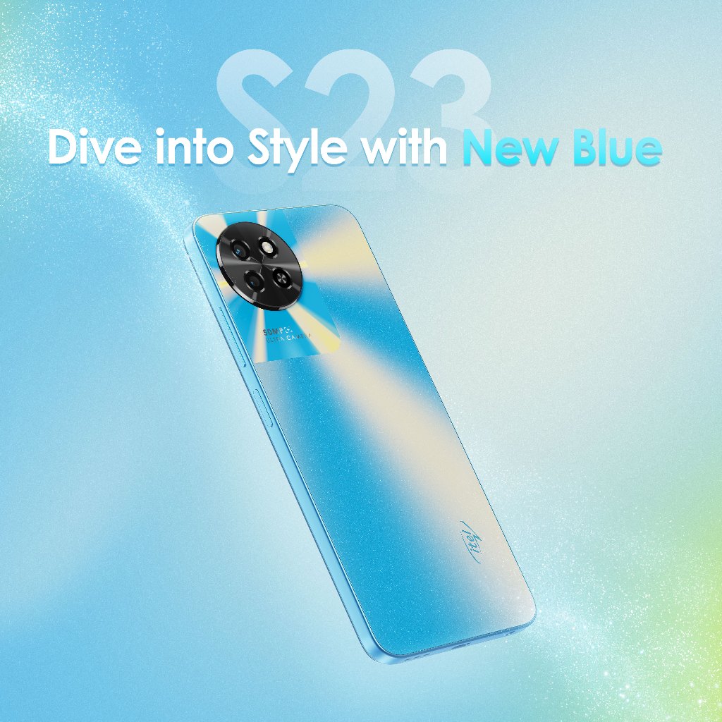 ITEL TELEPHONE S23 128GB/256GB +SMART WATCH 2 ES GARANSI RESMI