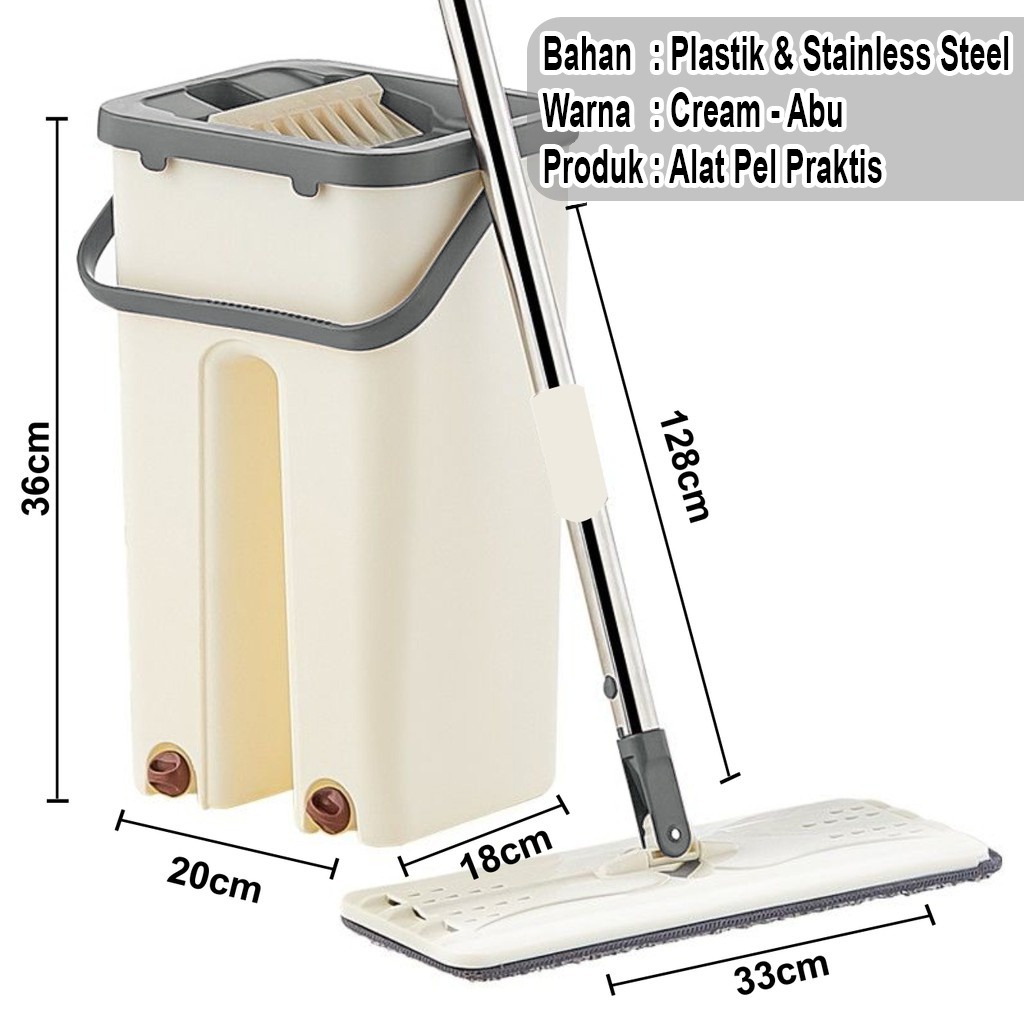 ALAT PEL LANTAI SEMPROT PRAKTIS WATER SPRAY MOP ALAT SAPU PEL LANTAI ...