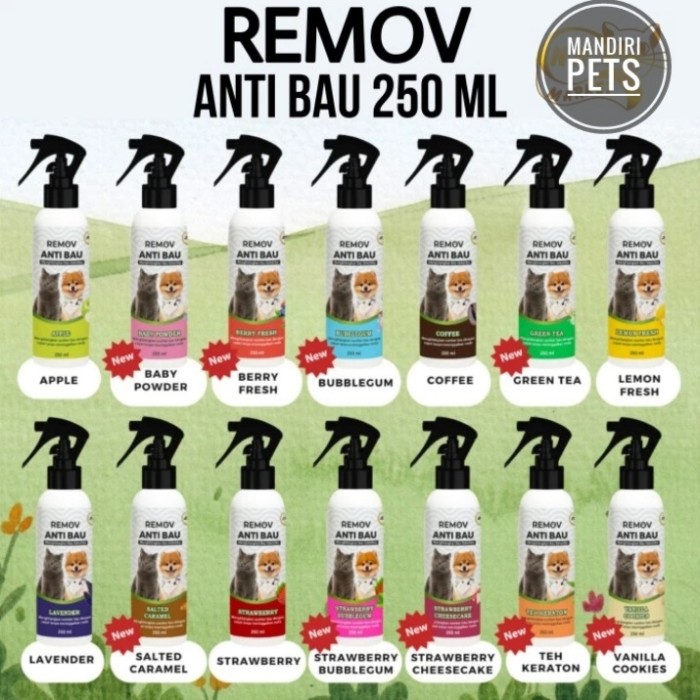 REMOV PET ODOR REMOVER SPRAY PENGHILANG BAU PESING ANJING KUCING - 100 ...