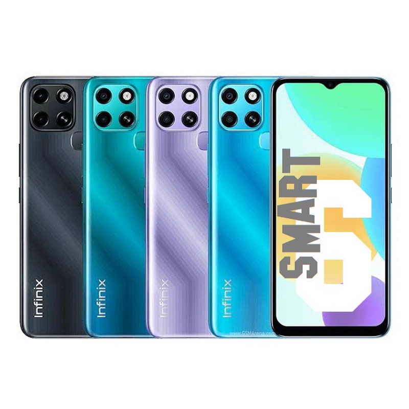 INFINIX SMART 6 3/64GB & RAM 2/32GB BONUS 3 GARANSI RESMI INFINIX TAM 1 ...