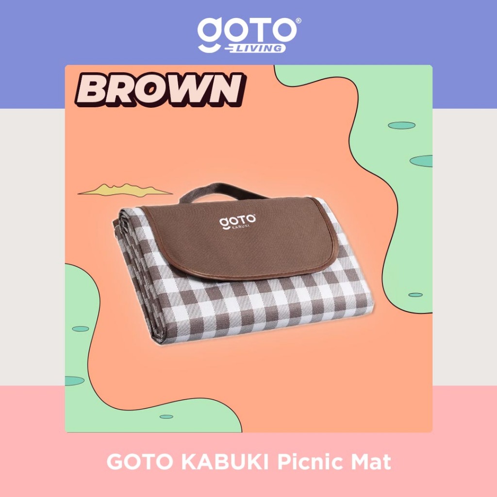 Goto Kabuki Picnic Mat Tikar Lipat Karpet Piknik Tebal Waterproof ...