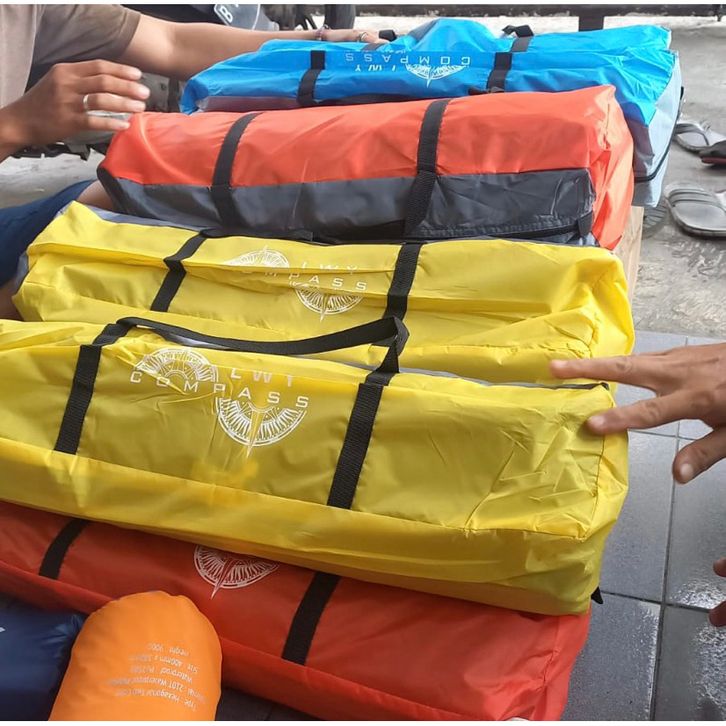 TENDA LWY COMPASS 4P / ULTRALIGHT FIBER FRAME / DOUBLE LAYER TENDA ...
