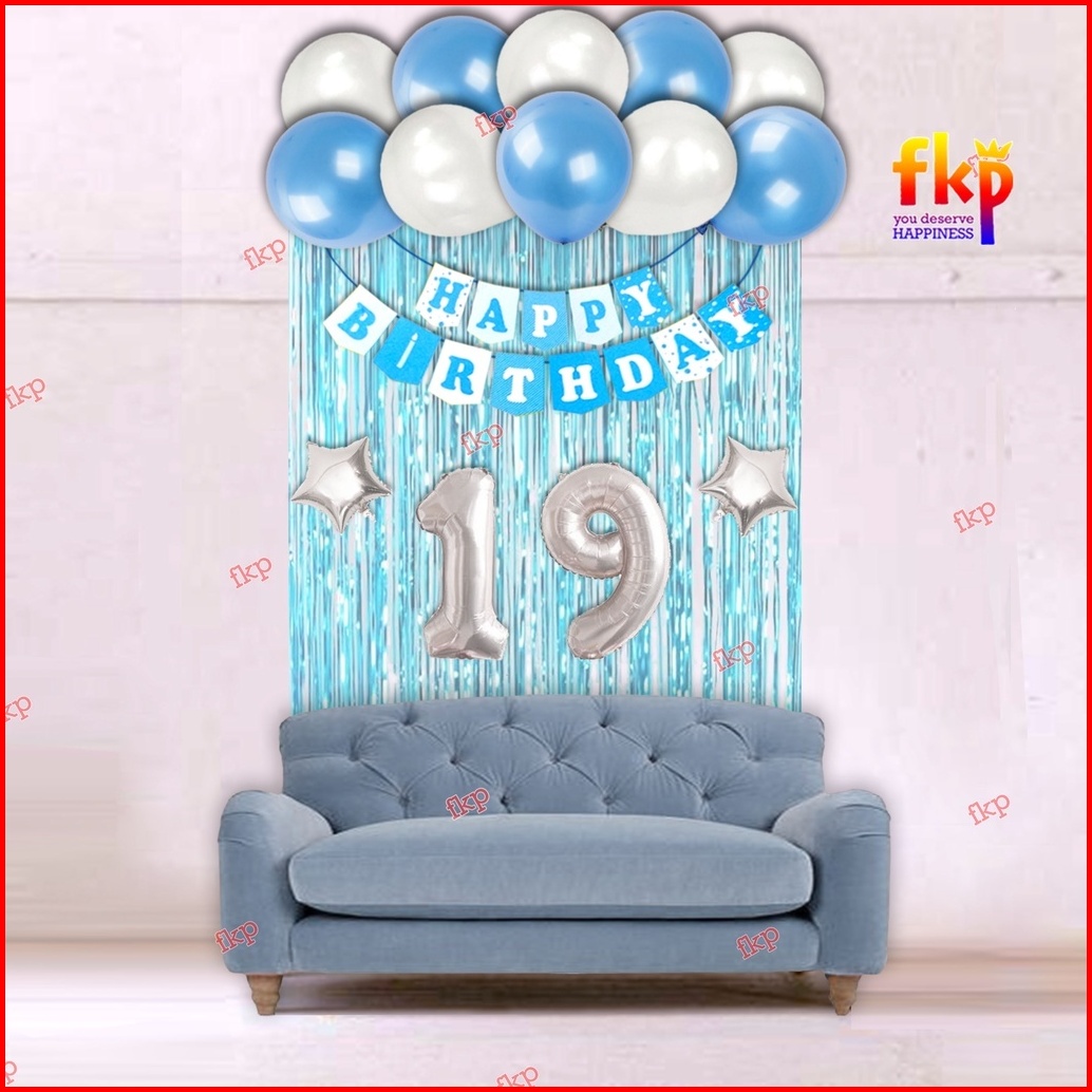 Fun Kids Party Set Paket Dekorasi Ulang Tahun Simpel Perlengkapan Pesta ...