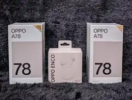 HP OPP O A78 8GB(+8GB)/256GB Smartphone Garansi Resmi - Grandivo