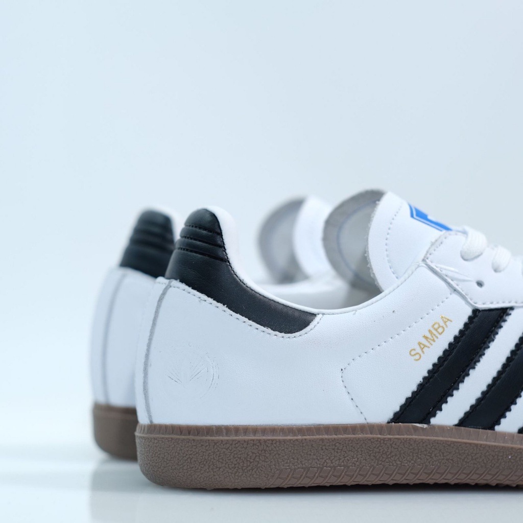 ADIDAS SAMBA OG ORIGINALS BNWT WHITE BLACK SEPATU SNEAKERS SEPATU ...