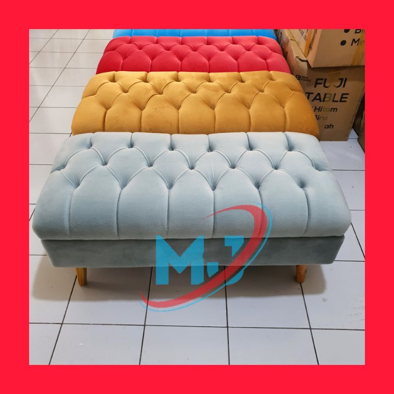 SOFA BENCH MINIMALIS - BERKUALITAS / SOFA BENCH / SOFA BED / STOOL