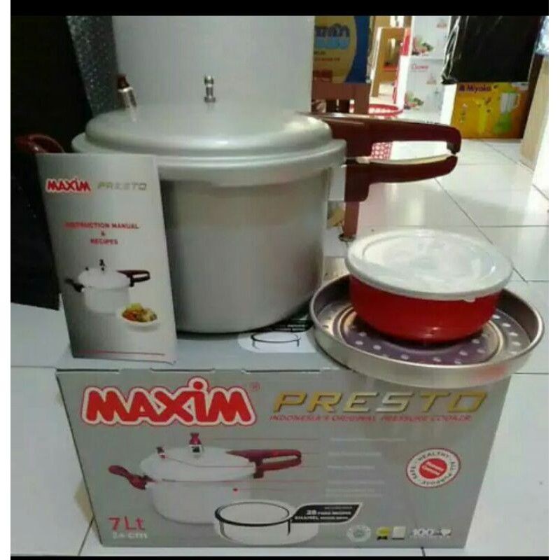 MAXIM PANCI PRESTO 7 LITER 24cm / PRESTO MAXIM 4 LITER 20cm