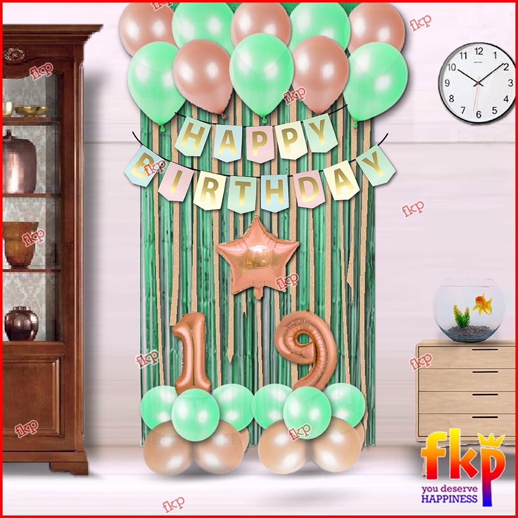 Fun Kids Party Set Paket Dekorasi Ulang Tahun Simpel Perlengkapan Pesta ...