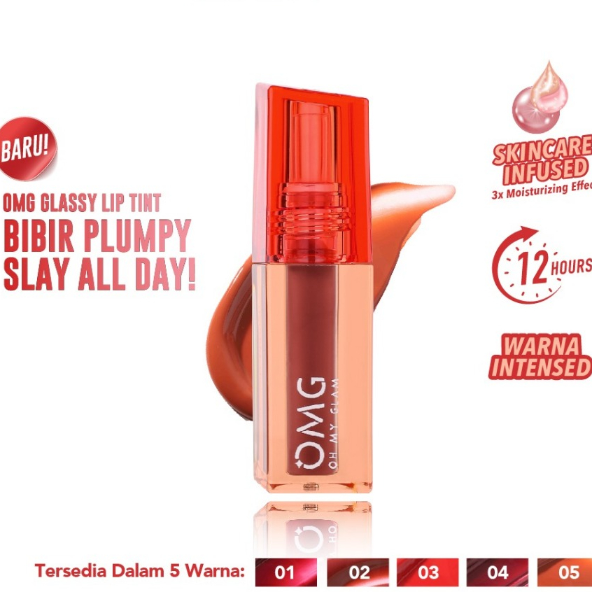 OMG OH MY GLAM GLASSY LIP TINT 2G