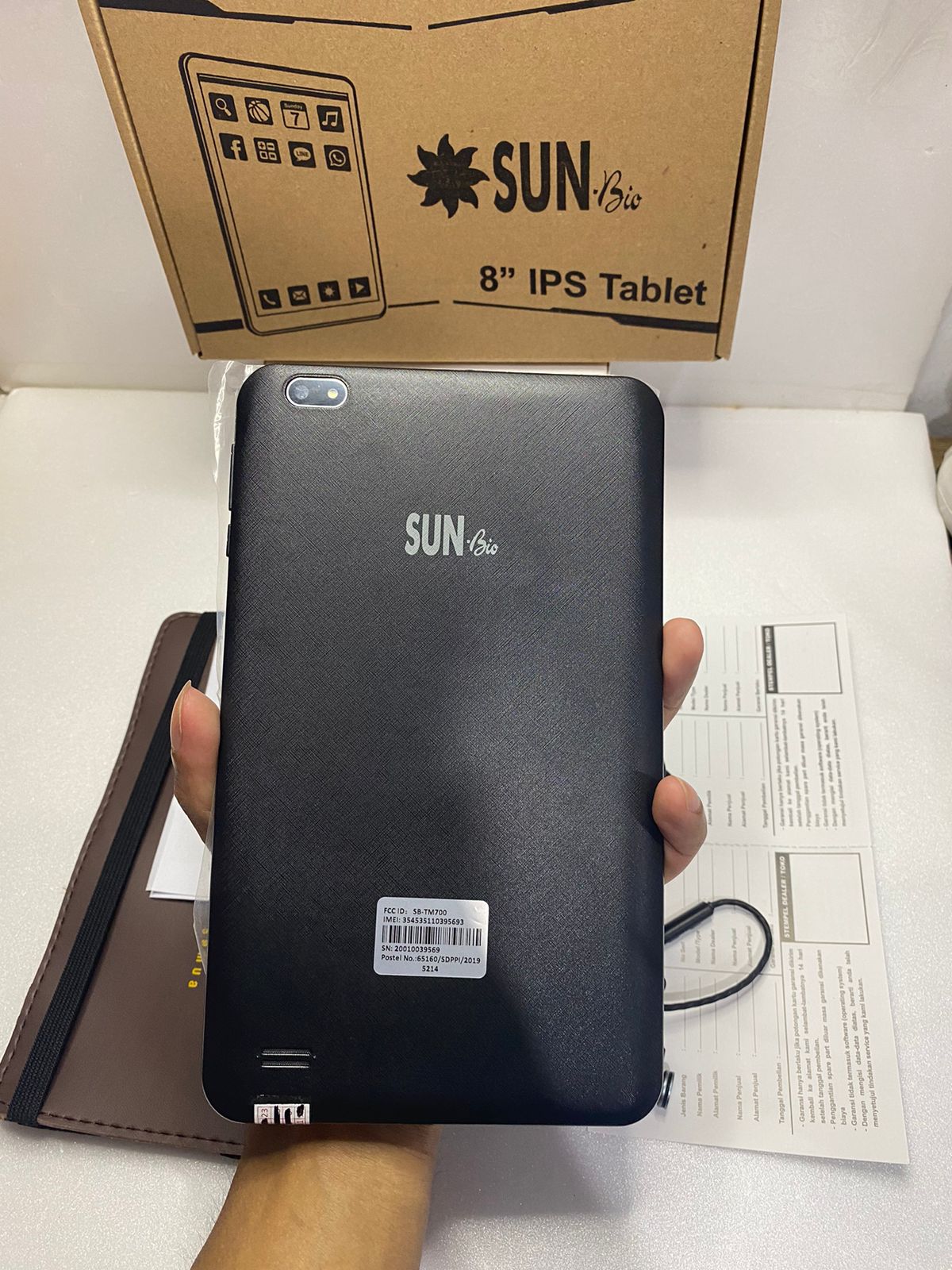 (BANYAK BONUS) TABLET SUNBIO SB-TM700 2GB 32GB 8 INCH BARU RESMI TABLET ...