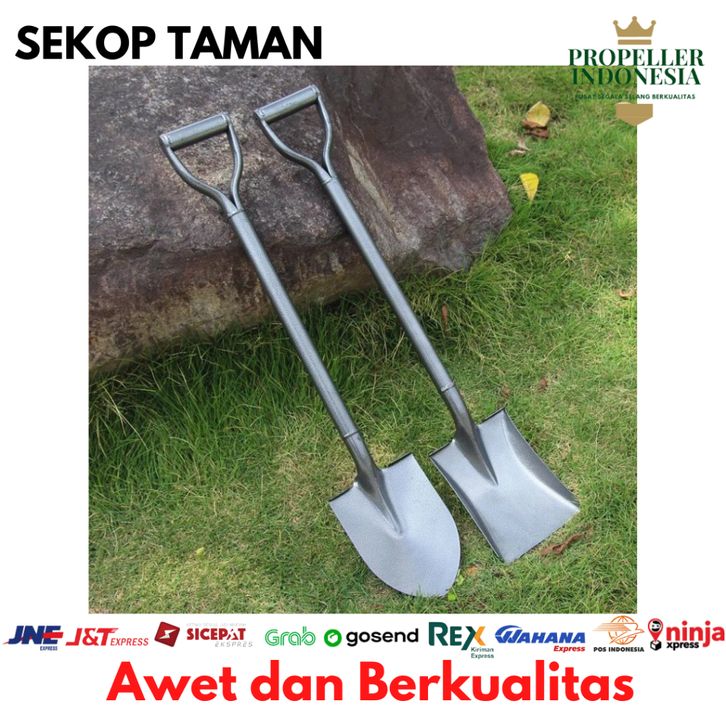 GRATIS ONGKIR Sekop Taman Tanah Skop Kebun Lancip Lurus bajja