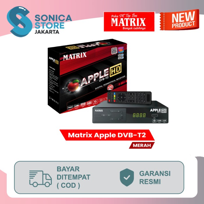 SET T0P BOX TV DIGITAL MATRIX APPLE SERIES HD DVB-T2 NEW - MATRIX ...