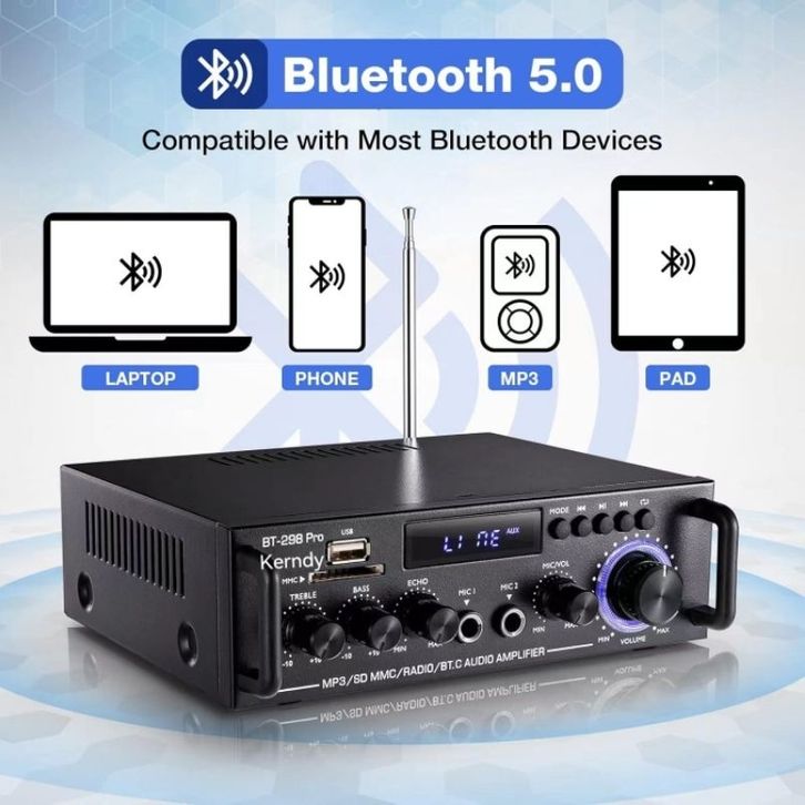 AMPLIFIER BLUETOOTH / AMPLIFIER MINI / AMPLIFIER BLUETOOTH KARAOKE ...