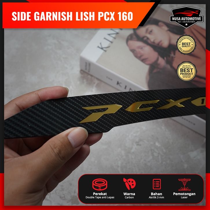 COVER GARNISH SAMPING PCX 160 SIDE DECK PAD PCX 160 GARNISH PCX 160 ...