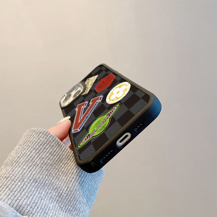 Solfcase Case For Lv Clover Pattern Casing Hp Iphone 11 12 15 14 13 ...