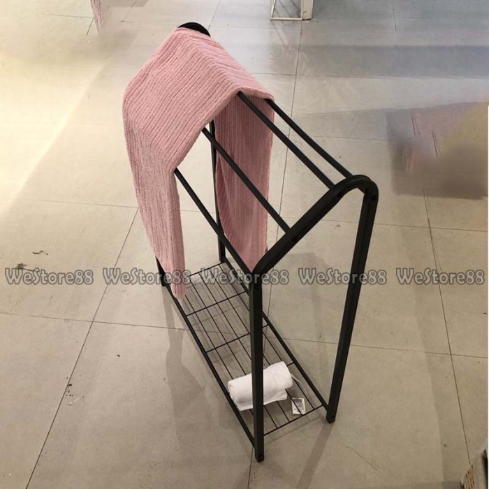 RAK JEMURAN HANDUK BESI MINIMALIS 75X26X94CM WEO IF205