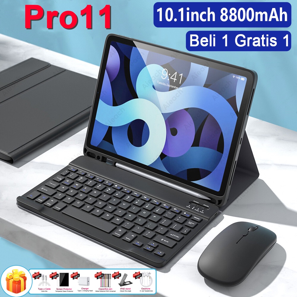 TABLET 5G BARU GALAXY PRO11 10.1INCH RAM 12GB+512GB ROM ANDROID SIM WIFI