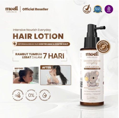 [Mall] Moell Official Store MOELL Hair Lotion Body Lotion Face Cream ...