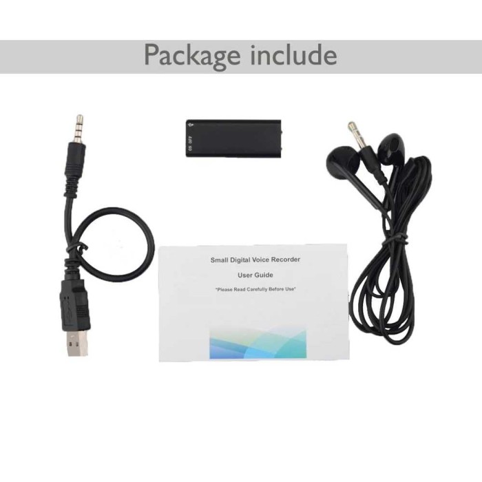 MEGAPHONE VOICE RECORDER MINI DIGITAL / ALAT PEREKAM SUARA HYPERBOLIC ...