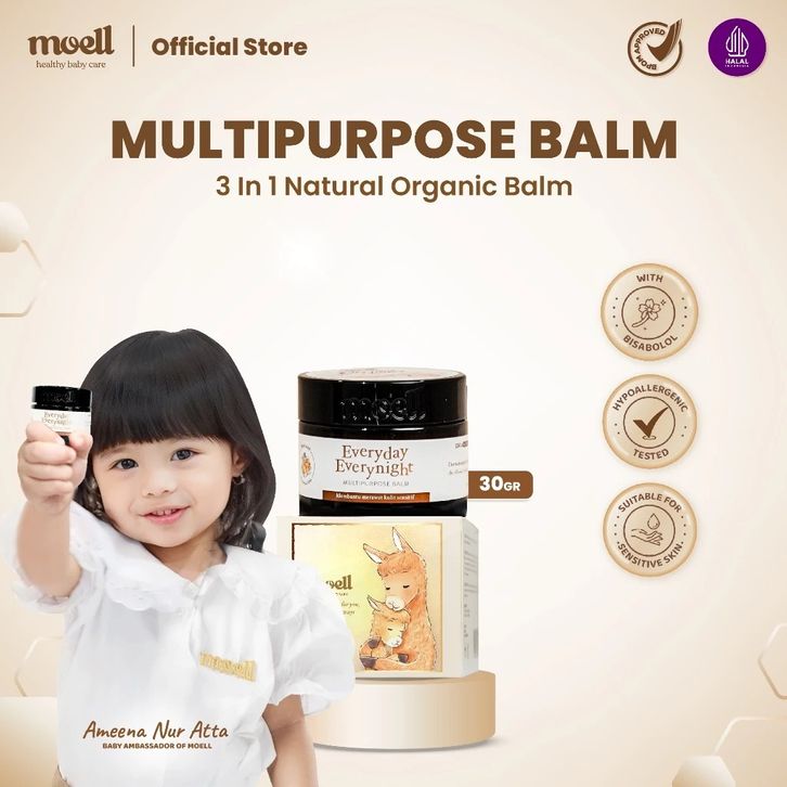 [Mall] Moell Official Store Moell Complete Package Skincare Bayi & Anak ...