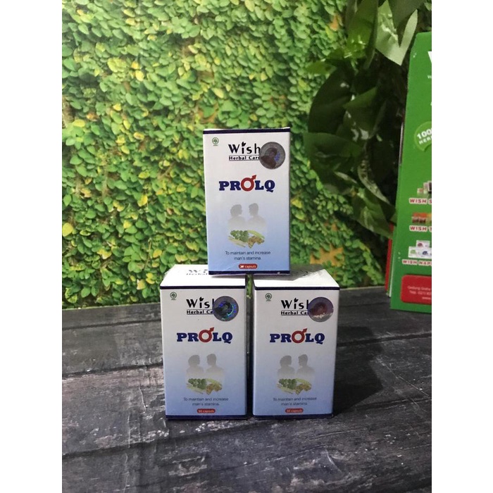 PROLQ ASLI ORIGINAL OBAT HERBAL WISH PRO LQ DR.BOYKE SUPLEMEN PENAMBAH ...