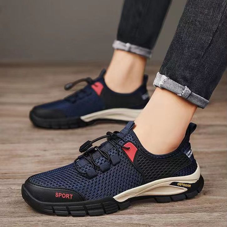 KENXIEX 121885 Sepatu Gunung Pria Hiking Casual Mendaki Outdoor Anti ...