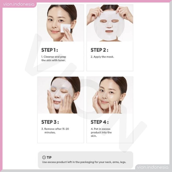 Sheet Mask Natural Skin Care Eldore Masker Wajah Korea Facial Muka ...
