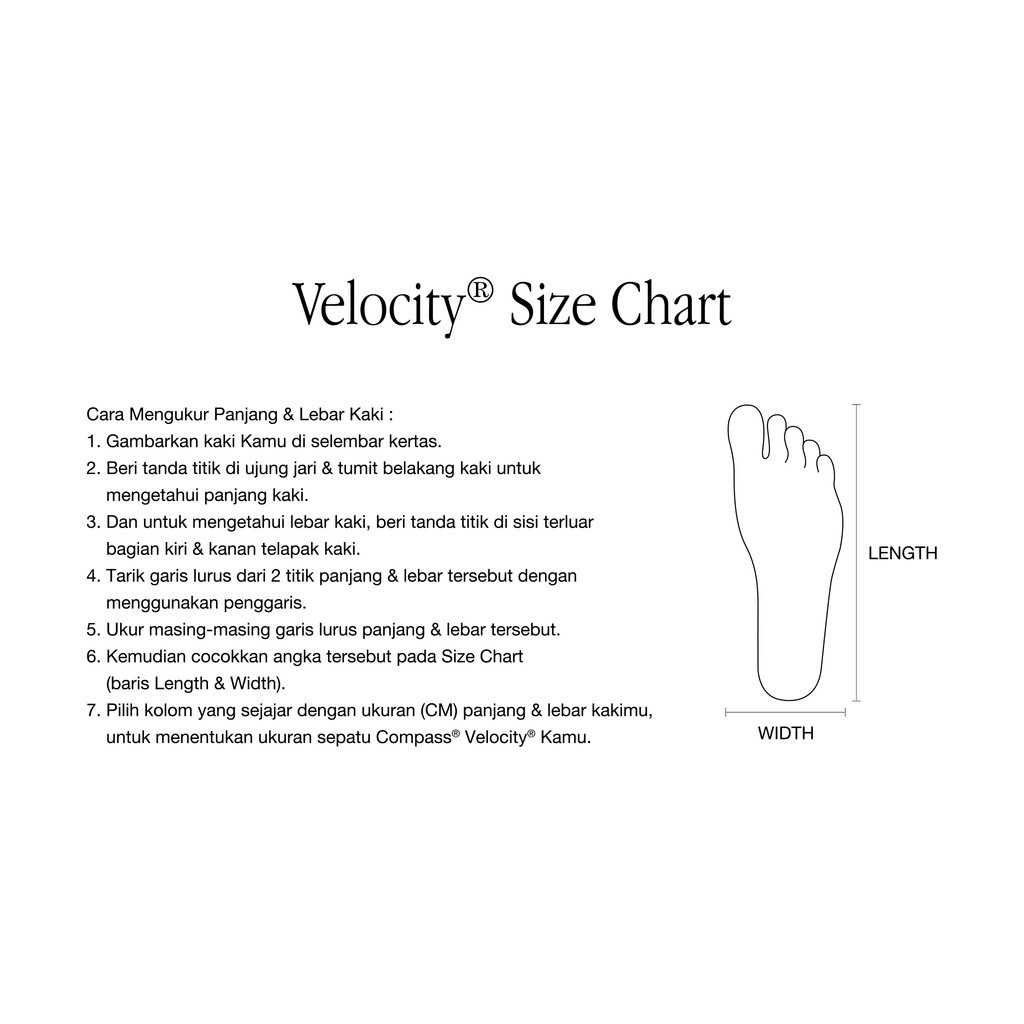Sepatu Compass Velocity Black Gum Pria Compass Official Store Original