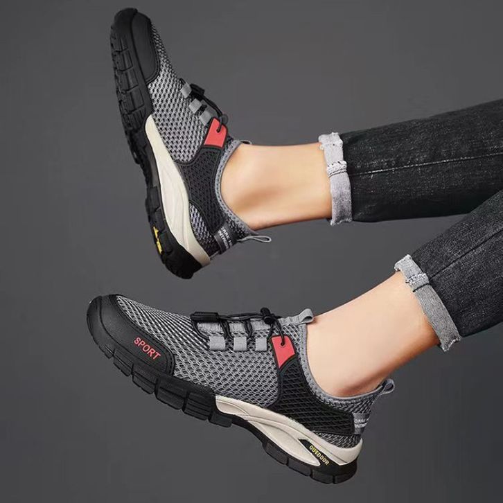 KENXIEX 121885 Sepatu Gunung Pria Hiking Casual Mendaki Outdoor Anti ...