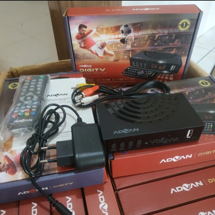 DIGITAL TV SET T0P BOX POLYTRON PDV 600T2 DVB T2 HDMI DVBT2 STB EWS - STB MERK ADVAN