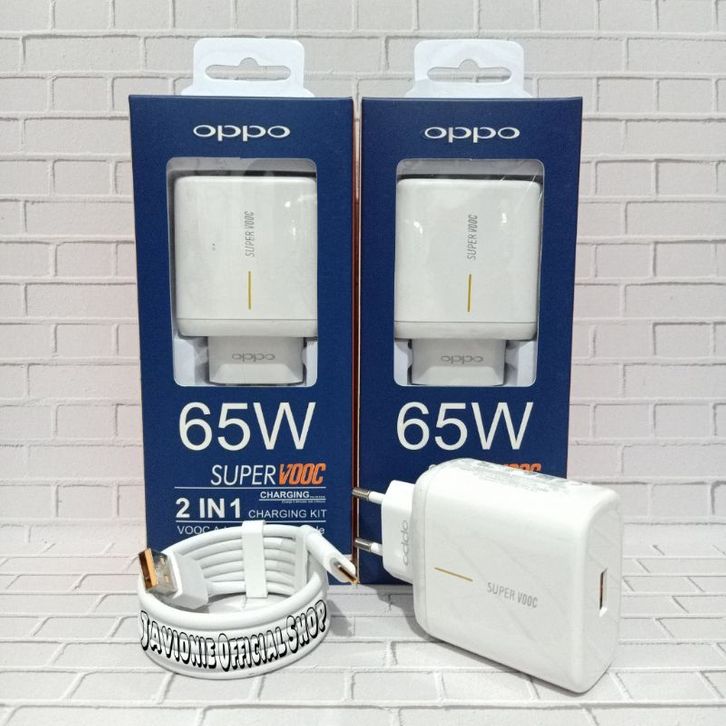 Charger Casan Cas HP OP PO Reno4 Reno 4 PRO Original 65W Super VOOC TYPE C FLASH CHARGE