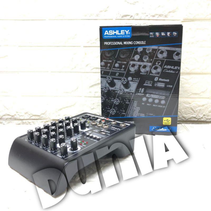 GRATIS ONGKIR Mixer Ashley Better 4 , better7 , Original 4 Channel USB evolution