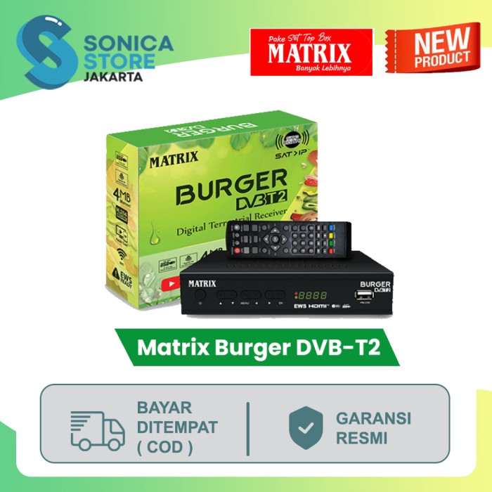 SET T0P BOX TV DIGITAL MATRIX APPLE SERIES HD DVB-T2 NEW - MATRIX ...