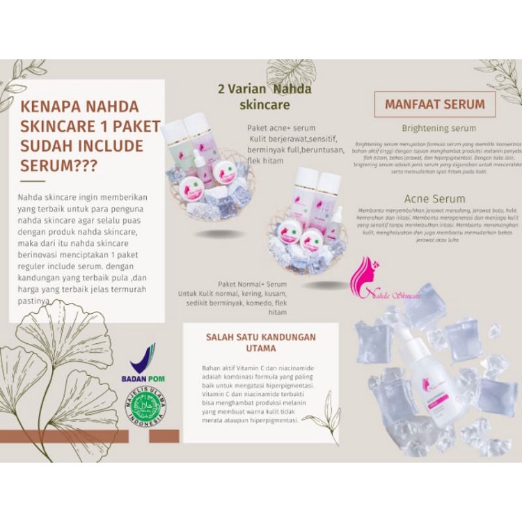 Nahda skincare acne store