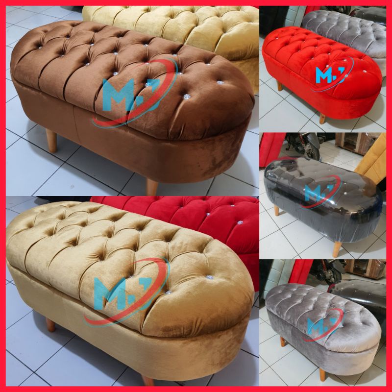 SOFA BENCH MINIMALIS - BERKUALITAS / SOFA BENCH / SOFA BED / STOOL