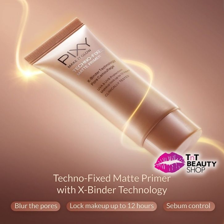 Pixy Make It Glow Beauty Skin Primer Pixy Make It Glow Techno Fixed ...