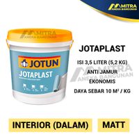 CAT TEMBOK JOTUN JOTAPLAST 5 KG CAT DINDING INTERIOR ADA SEMUA WARNA